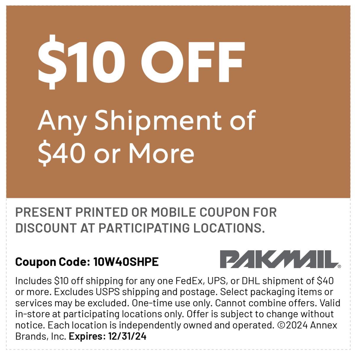 Pack and Ship | Denver, CO | 80226 | Pak Mail